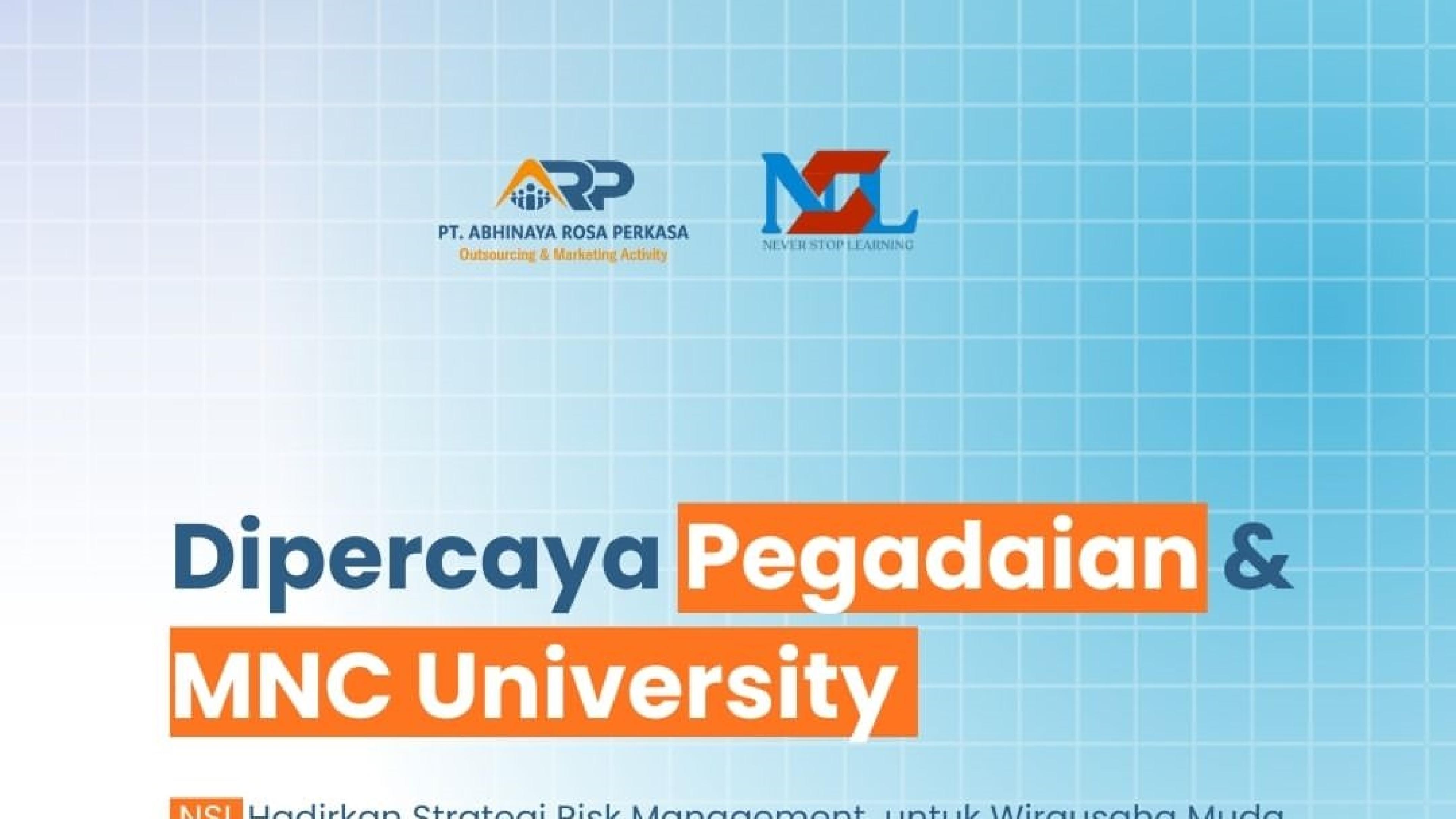 Kolaborasi MNC University, From campus to career - together we shape ...
